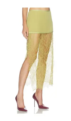 CAMILA COELHO Sabrina Midi Skirt