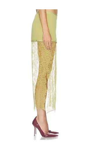 CAMILA COELHO Sabrina Midi Skirt