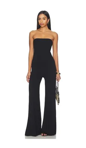AFRM Nicola Jumpsuit In Black - Noir