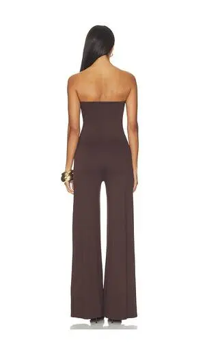 AFRM Nicola Jumpsuit In Chocolate