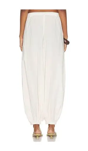 WeWoreWhat Balloon Trouser In White - Cloud