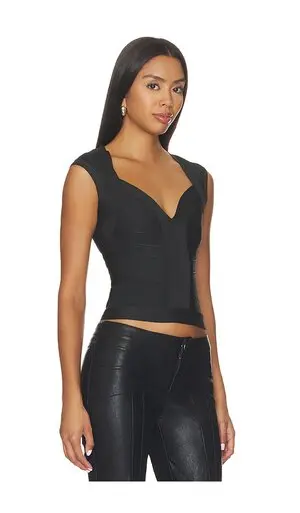 Lioness Princess Tank In Black - Noir