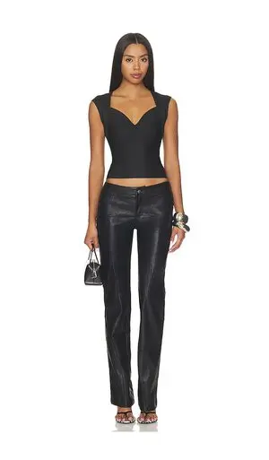 Lioness Princess Tank In Black - Noir