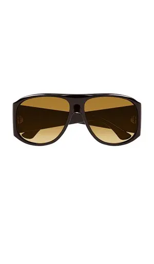 Chloé Oversized Aviator Sunglasses - Brown
