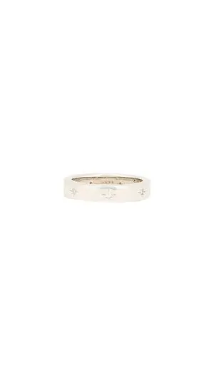 SERGE DENIMES Seven Ring In Metallic - Silver
