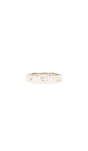 SERGE DENIMES Seven Ring In Metallic