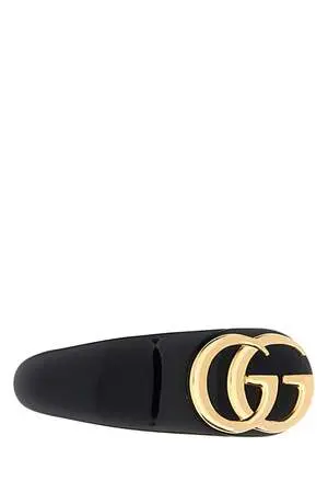 Gucci Resin Hair Clip - Black