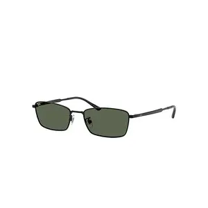 Ray-ban Rb8069d Titanium Sunglasses Frame Grey Lenses - Black