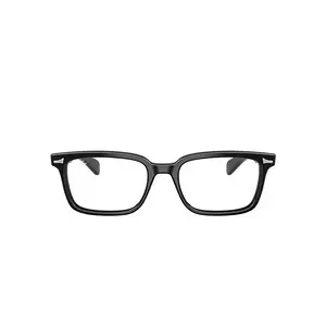 Ray-ban Brunel Optics Eyeglasses Frame Transparent Lenses Polarized - Black