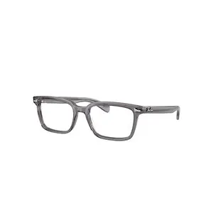 Ray-ban Brunel Optics Eyeglasses Frame Lenses Polarized - Transparent Grey
