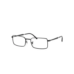 Ray-ban Rb6557 Optics Eyeglasses Frame Transparent Lenses Polarized - Black