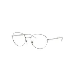 Ray-ban Ray-ban Rb6558 Optics Eyeglasses Frame Transparent Lenses Polarized 52-20 Silver
