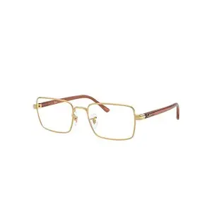 Ray-ban Rb6560 Optics Eyeglasses Frame Lenses Polarized - Brown