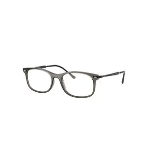 Ray-ban Rb7274 Optics Eyeglasses Frame Transparent Lenses Polarized - Black