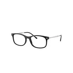 Ray-ban Rb7274 Optics Eyeglasses Frame Transparent Lenses Polarized - Silver