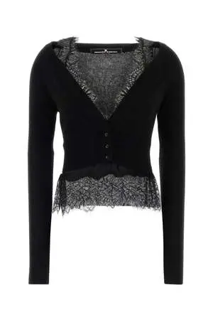 ERMANO SCERVINO Ermanno Scervino Cashmere Cardigan - Black