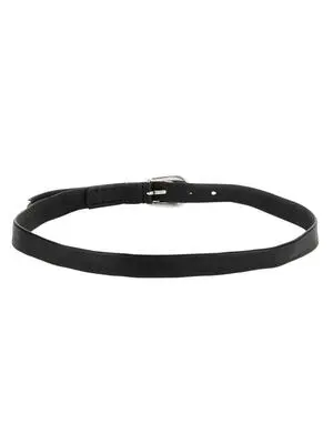 Our Legacy Cintura In Pelle - Black