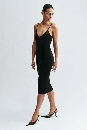 Bardot Melia Gathered Midi Dress