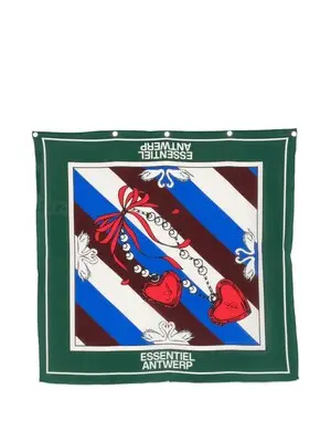 Essentiel Antwerp Scarf Silk "kollege - Blue