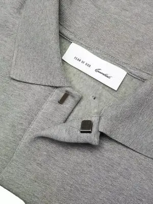 Fear Of God Essentials Panelled Cropped Polo Shirt