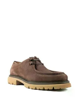 FERRAGAMO Lug-sole Lace-up Derby Shoes