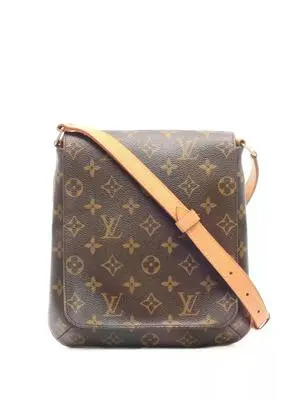 LOUIS VUITTON 2003 Monogram Musette Salsa Shoulder Bag - Brown