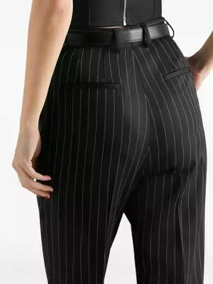 Dolce & Gabbana Pinstripe Wool Trousers