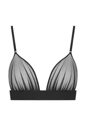 SCANDALE Nuit Fauve Triangle Bra - Black