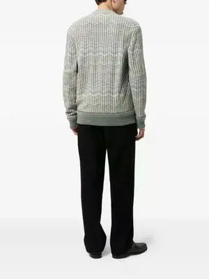 Missoni Zigzag-knit Button-up Cardigan