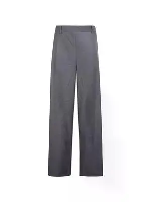 NIU Wide-leg Trousers - Grey