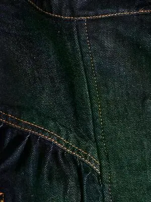 Zimmermann High-neck Cropped Denim Jacket
