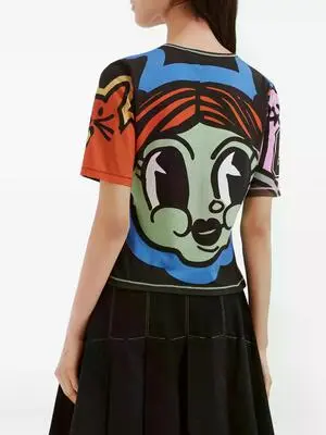 CHOPOVA LOWENA Imzy Lou Graphic-print T-shirt