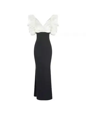 Elisabetta Franchi Balloon Sleeve Dresses
