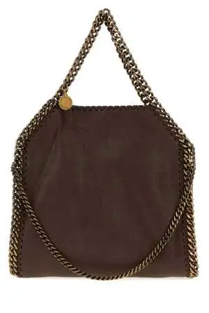 Stella McCartney Stella Mccartney Women Chocolate Shaggy Deer Mini Falabella Handbag Brown