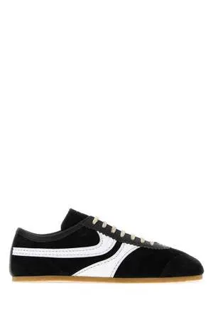 Dries Van Noten Suede Sneakers - Black