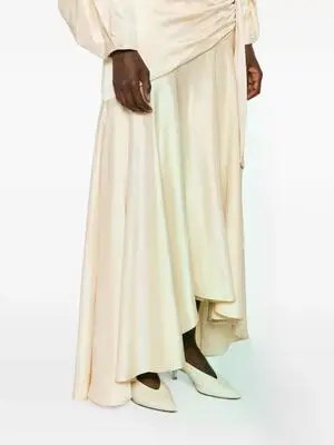 Zimmermann Ascent Draped Asymmetric Long Skirts