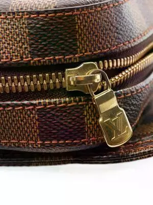LOUIS VUITTON 2004 Geronimos Damier Ebene Cross Body Bag
