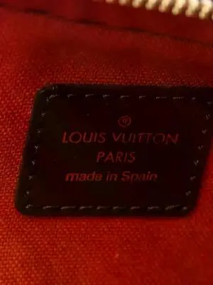 LOUIS VUITTON 2004 Geronimos Damier Ebene Cross Body Bag