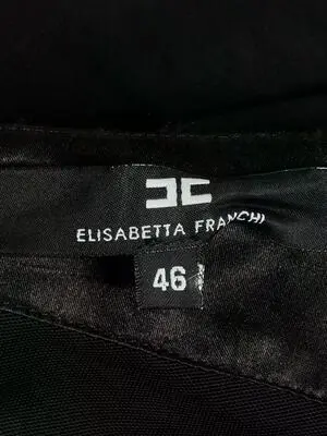 Elisabetta Franchi Semi-sheer-panel Midi Skirt