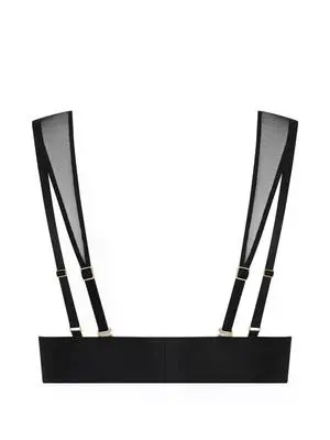SCANDALE Nuit Fauve Mesh-panel Bra