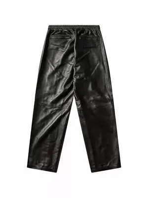 Y3 Leather Trousers