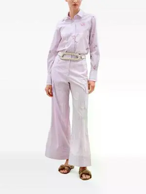 Silvia Tcherassi Falak Striped Trousers