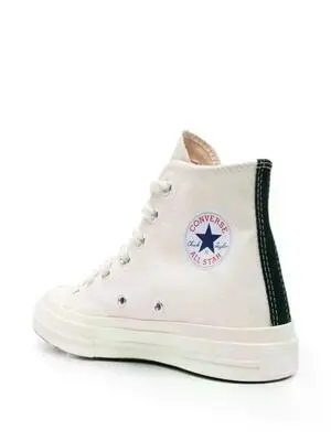 Play Comme Des Garcon Chuck Taylor High-top Sneakers