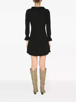 Alberta Ferretti Mini Bohemian Life Ruffled Dress