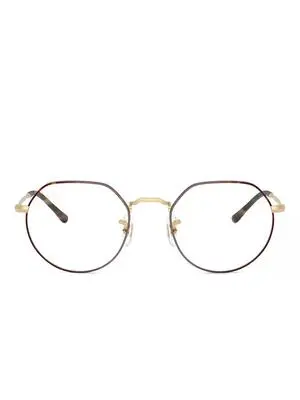 Ray-ban Geometric-frame Glasses - Brown