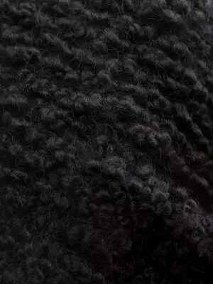 Prada 2010s Knitted No-collar Jacket