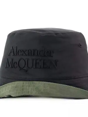 Alexander McQueen Logo Bucket Hat