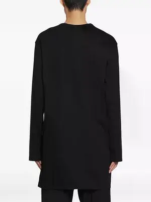 Yohji Yamamoto Graphic-print Long-sleeve T-shirt