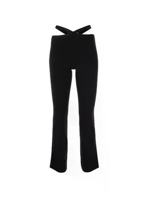 Alexander Wang Criss-cross Waist Leggings