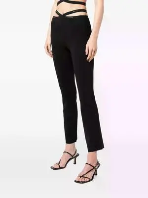 Alexander Wang Criss-cross Waist Leggings